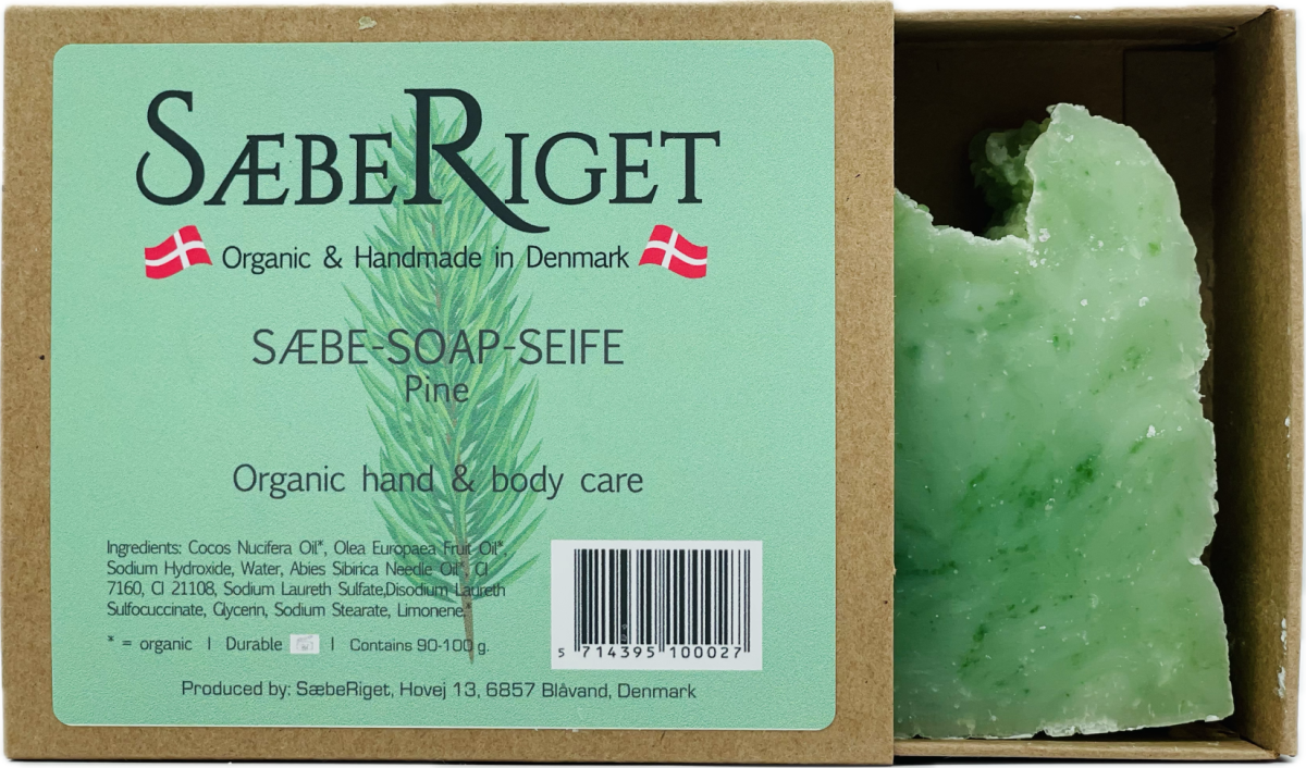 Organic Soap Pine Needles - 100 gram - ORGANIC SOAP FOR BODY AND HANDS ...
